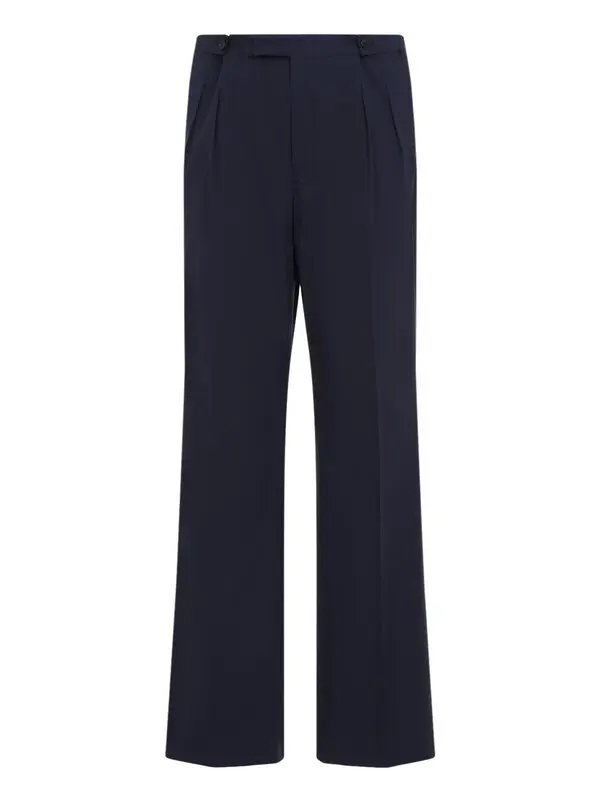 Prada Popeline Pants - Blue