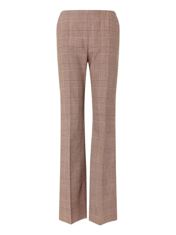 Max Mara Virgin Wool Trousers - Multicolor