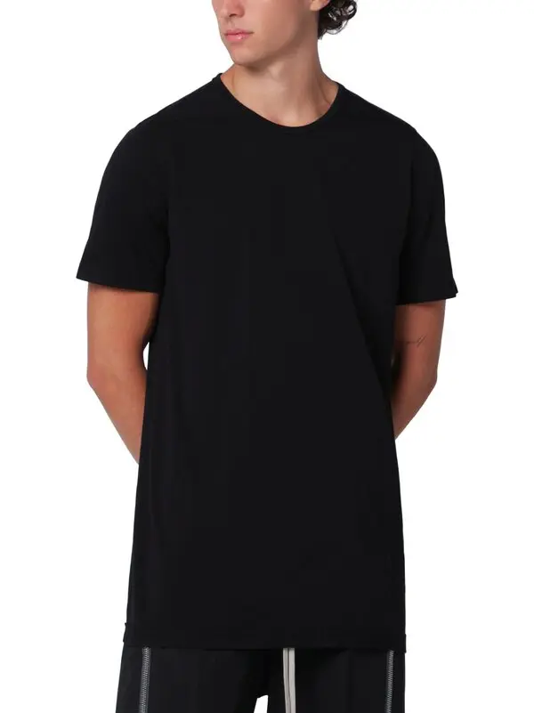 Rick Owens Level Organic Cotton Jersey T-shirt - Black