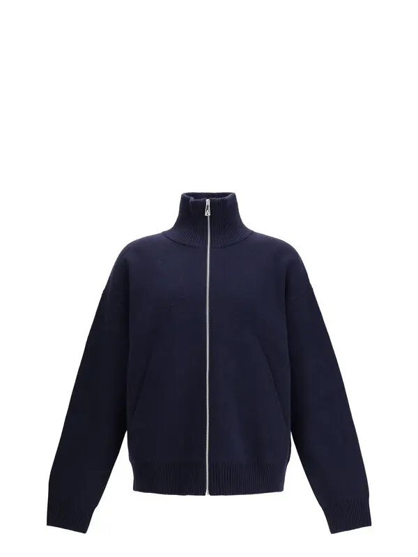 Axel Arigato Zip-up Sweater - Blue