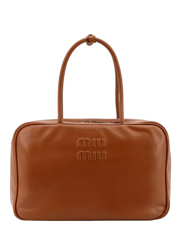 Miu Miu Beau Softy Leather Handbag - Multicolor