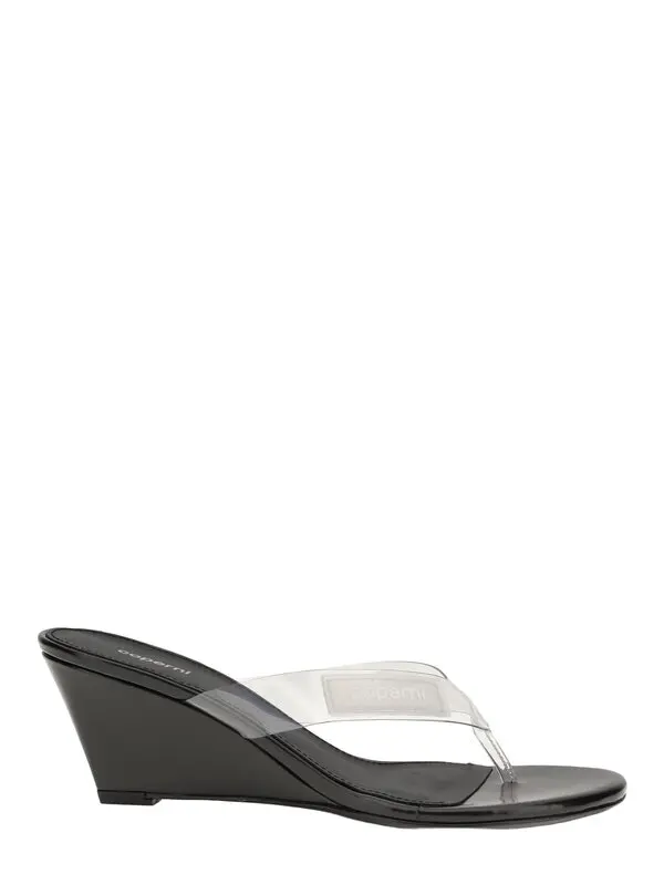 Coperni Wedge Flip-flops Sandals - Black