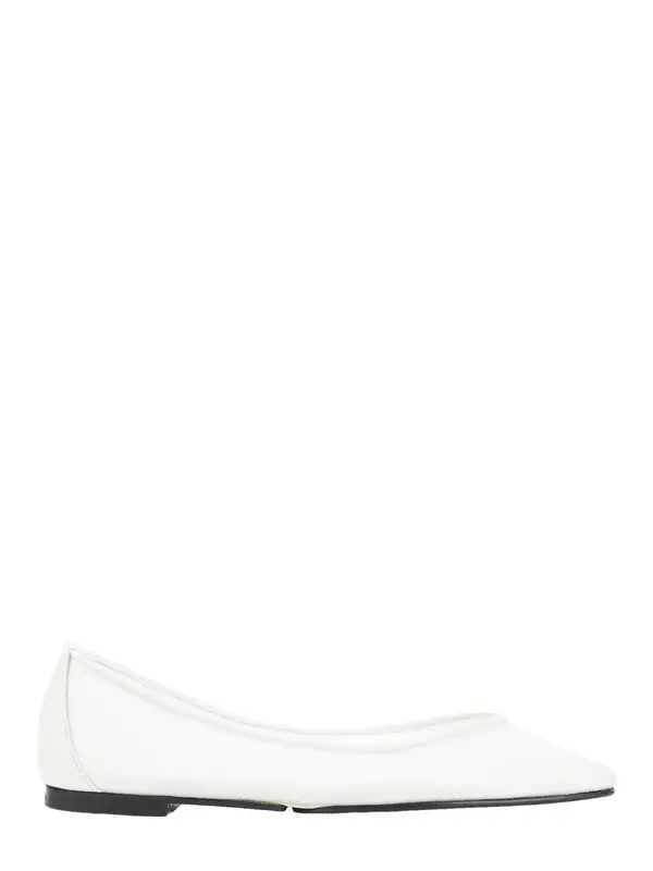 Jacquemus Ovalo Ballerinas - White