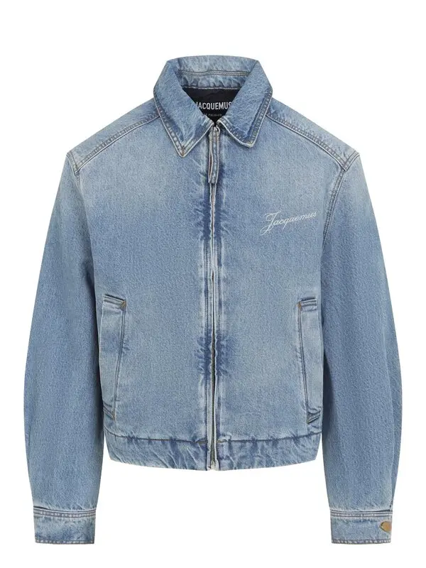 Jacquemus Jaquemus La Veste De-nimes Canevas Jacket - Blue
