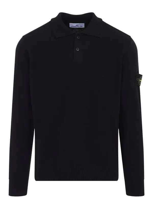 Stone Island Polo Knitwear - Blue