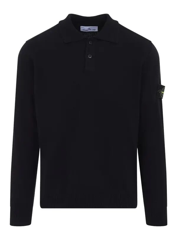 Stone Island Polo Knitwear - Blue