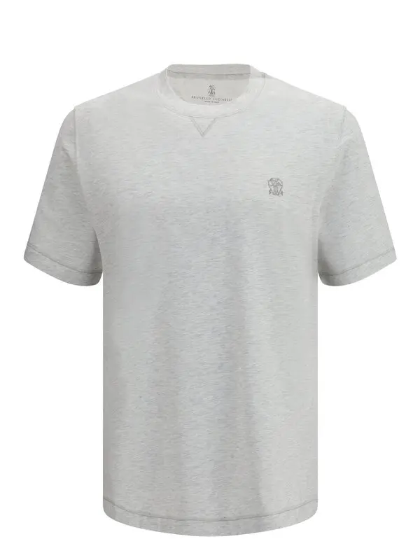 Brunello Cucinelli Cotton T-shirt - Gray