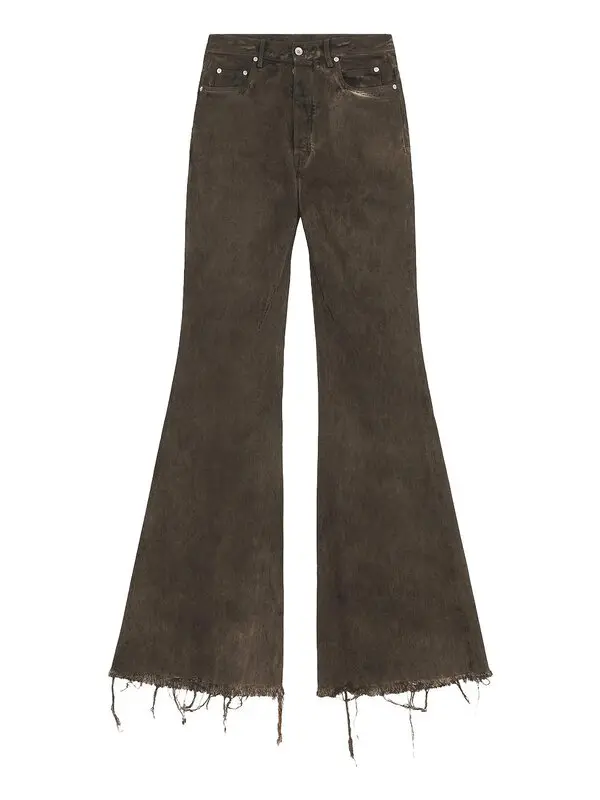 Rick Owens Bolan Bootcut Jeans - Dust