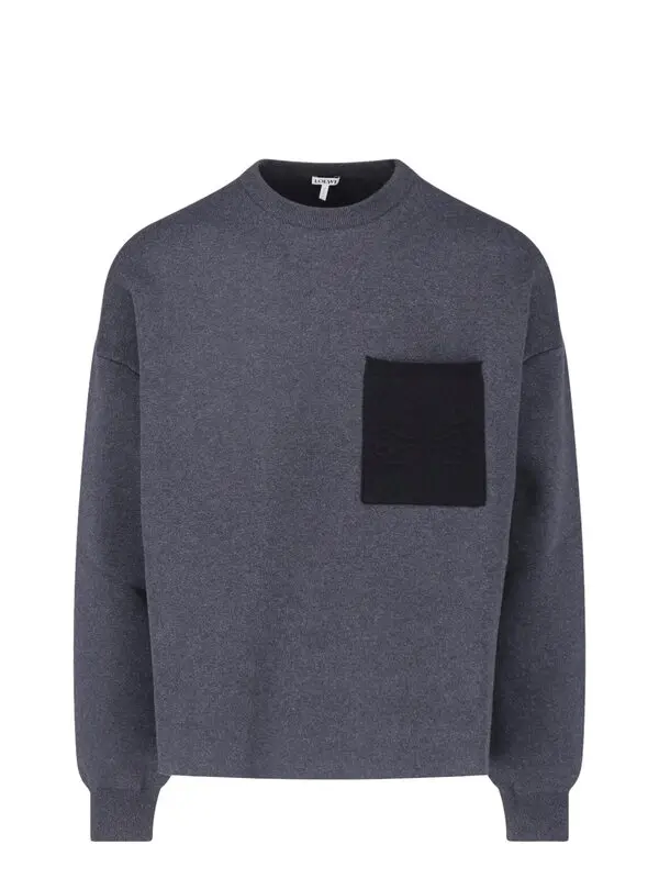 Loewe Sweatshirt "anagram - Gray