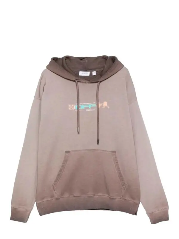 Off-White Archigeography 3 Arrow Skate` Hoodie - Multicolor
