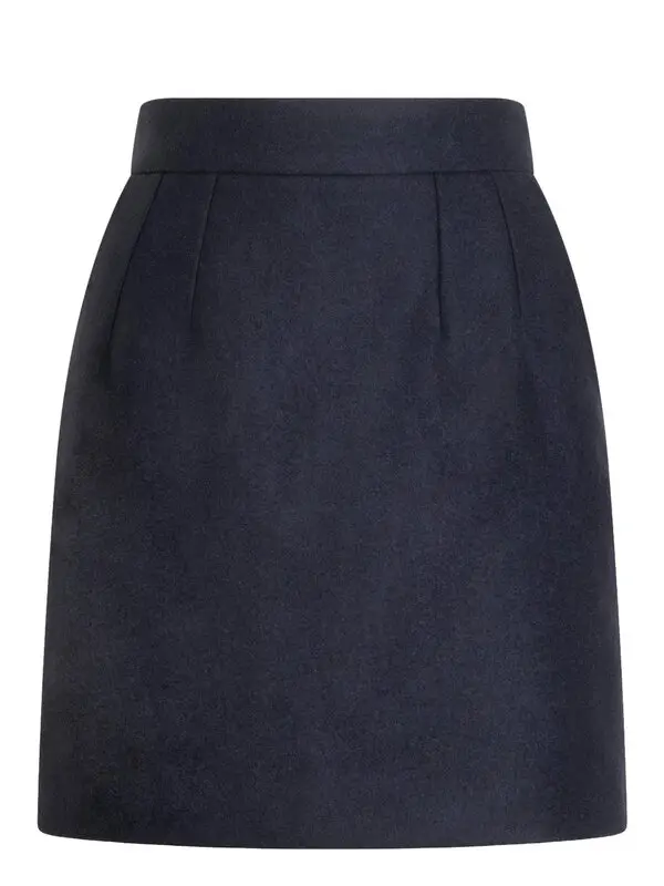 Dolce & Gabbana Wool Skirt - Blue