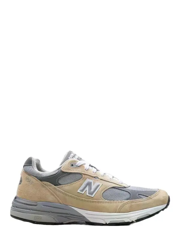 NEW BALANCE 993 Made In Usa Panelled Sneakers - Neutrals