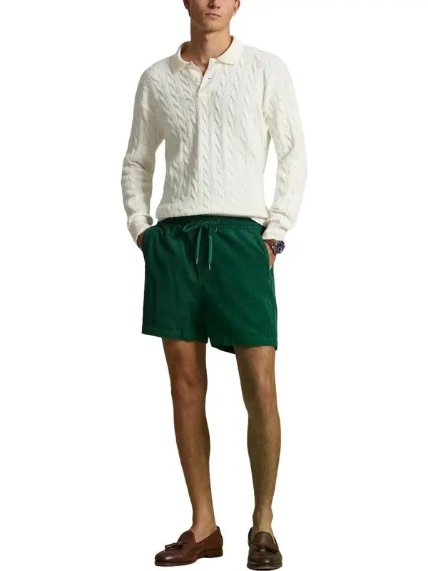 Polo Ralph Lauren Drawstring Corduroy Shorts - Green