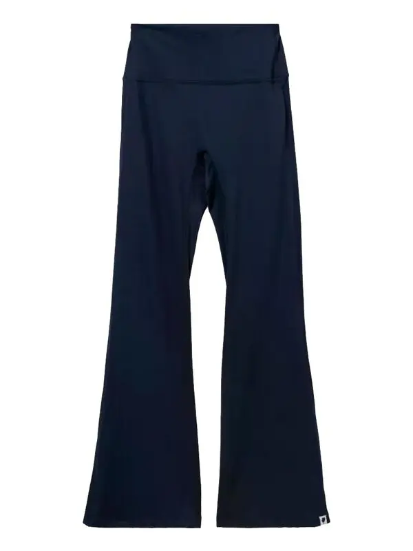 APEE™ BY *A BATHING APE® Logo-print Flared Trousers - Blue