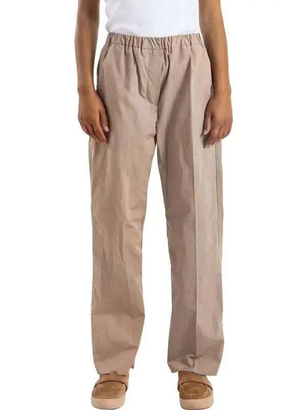BERGFABEL Silvy Elasticated-waistband Trousers - Neutrals