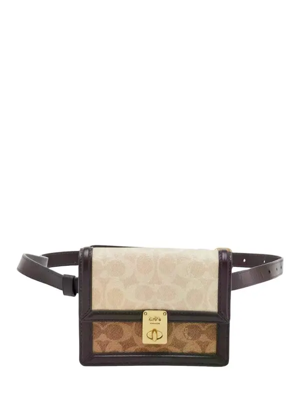 COACH VINTAGE Hutton Signature Belt Bag - Brown