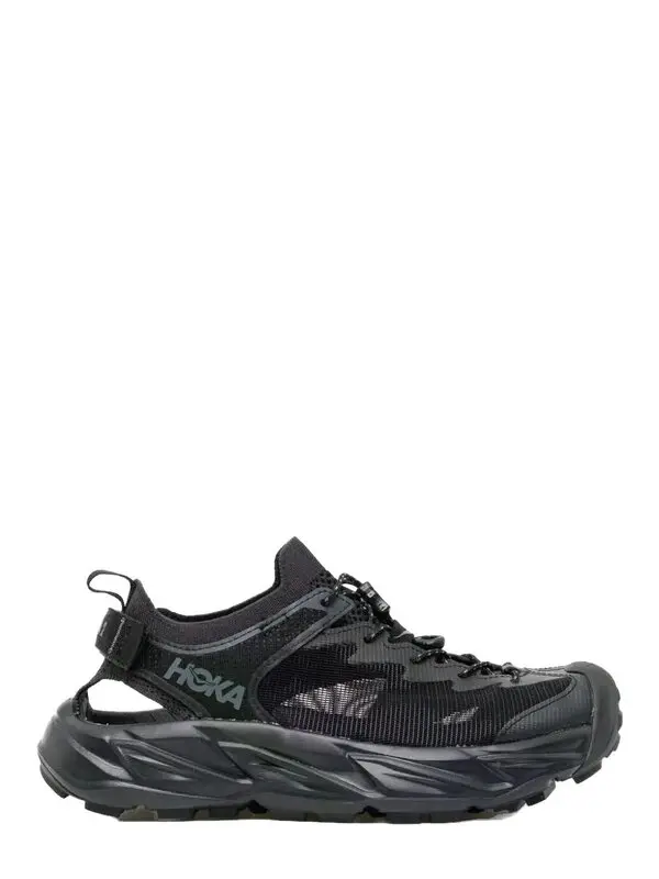 HOKA® Panelled Lace-up Sneakers - Black