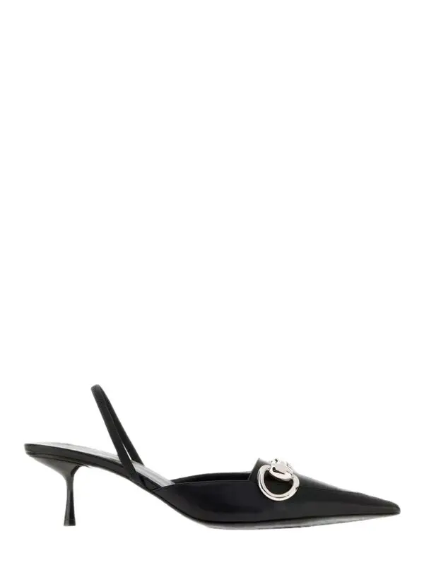 Gucci Boulevard Slingback Pumps - Black