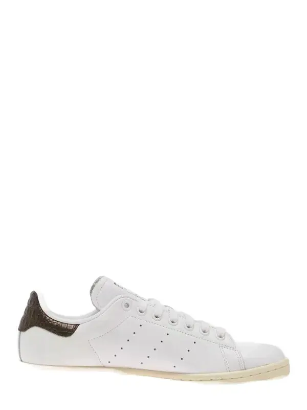 Adidas Stan Smith Croc-effect Sneakers - White