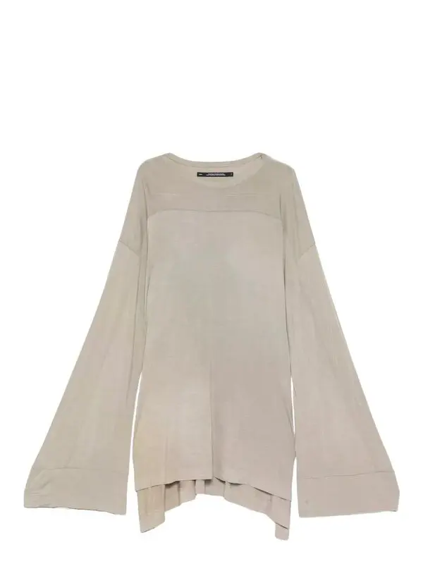 JULIUS Panelled Long-sleeve T-shirt - Neutrals