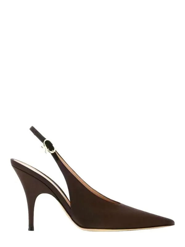 GIANVITO ROSSI Sofia Slingback Pumps - Brown
