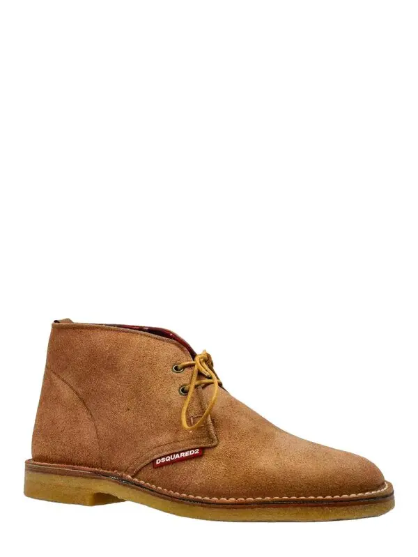 Dsquared2 Lace-up Suede Boots - Brown