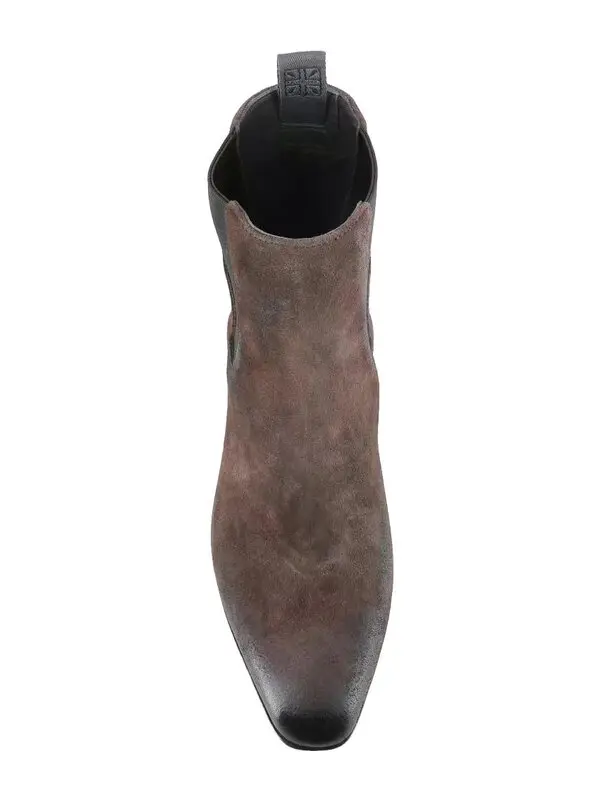 PANTANETTI Suede Chelsea Boots - Brown
