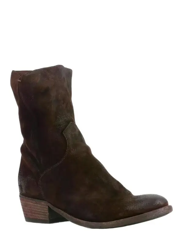 PANTANETTI Suede Ankle Boots - Brown
