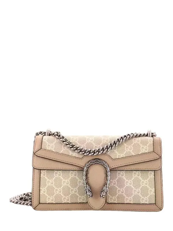 Gucci Dionysus Gg Coated Canvas Shoulder Bag - Neutrals