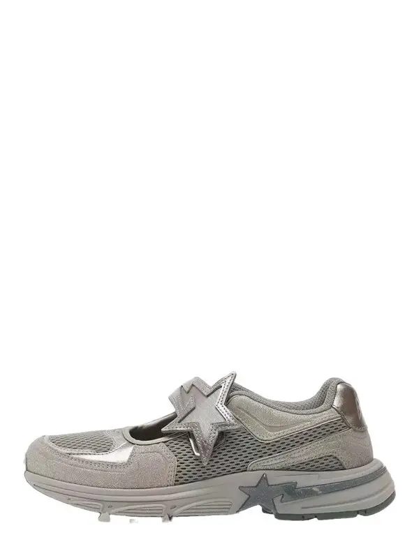 A BATHING APE Mary Jane #1 Sneakers - Grey