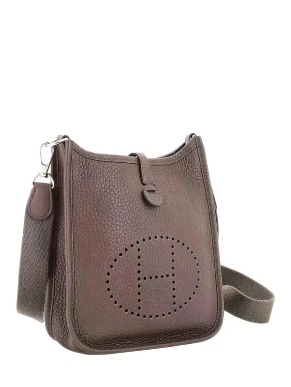 Hermès Evelyne Bag Gen Iii Clemence Tpm Crossbody Bag - Grey