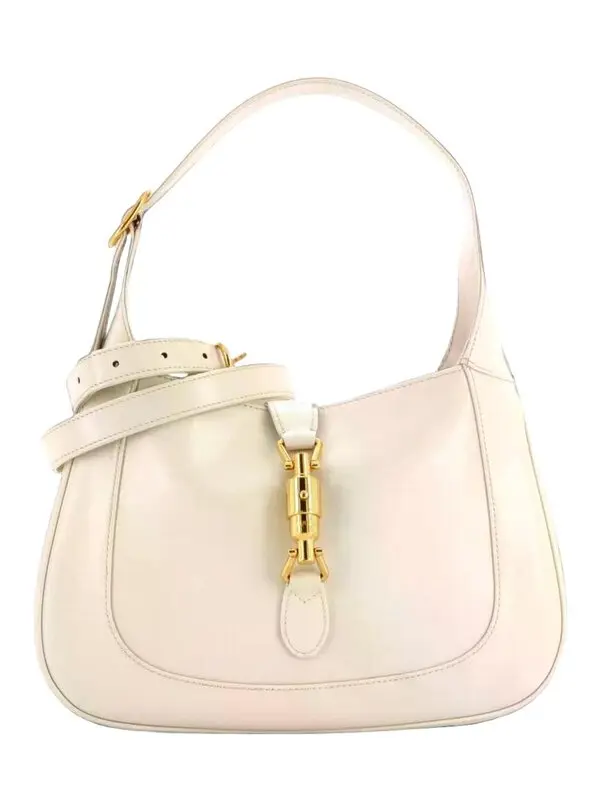 Gucci Jackie 1961 Leather Small Hobo Bag - Neutrals