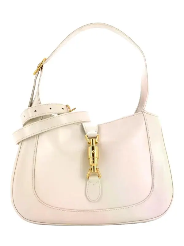 Gucci Jackie 1961 Leather Small Hobo Bag - Neutrals