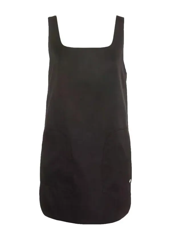 Maje Sleeveless Pinafore Dress - Black