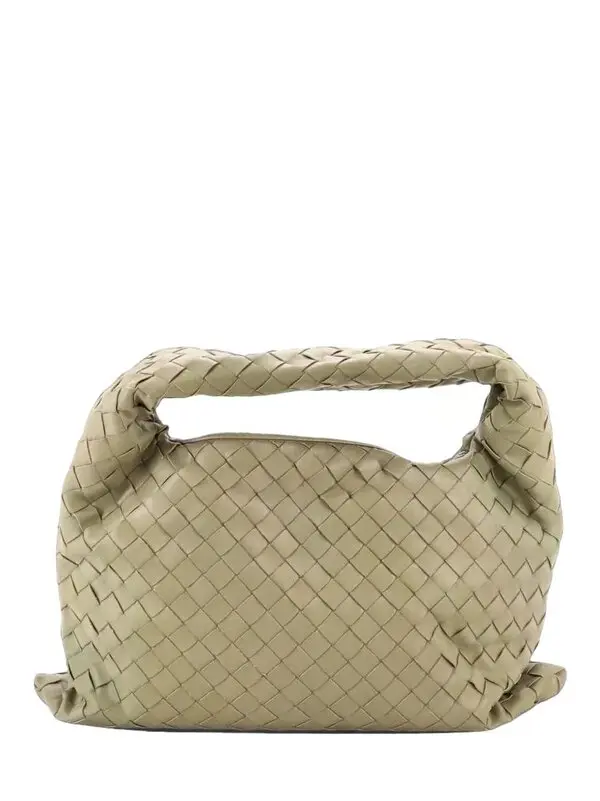 Bottega Veneta Intrecciato Leather Small Hobo Bag - Neutrals