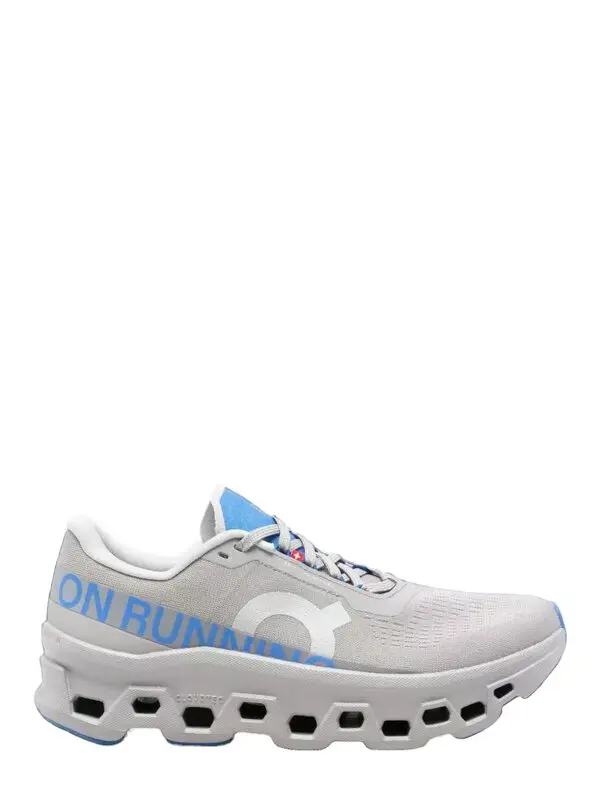 On Cloudmster 1 Logo-print Sneakers - Grey