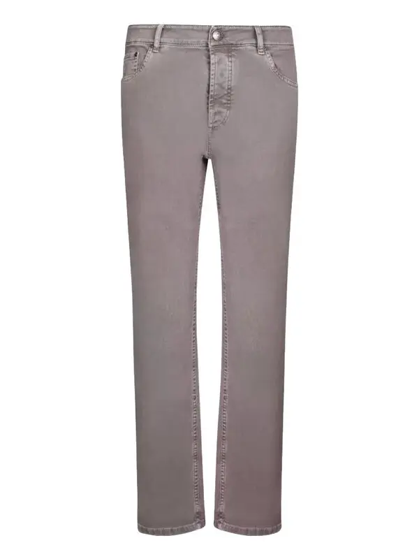 Brunello Cucinelli Straight-leg Jeans - Grey