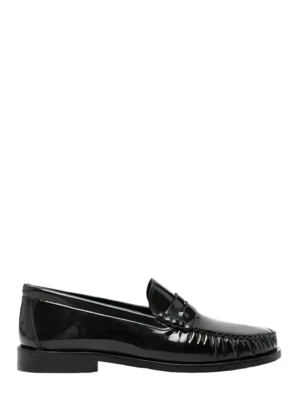 AeydĒ Patent Leather Loafers - Black