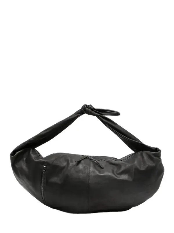 AUTENTICA 504 Leather Cross Body - Black