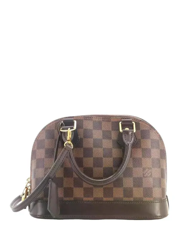 LOUIS VUITTON Alma Handbag Damier Bb Shoulder Bag - Brown