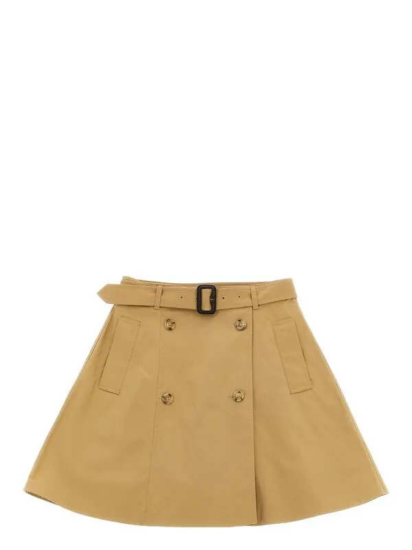 Burberry Katey' Skirt - Beige