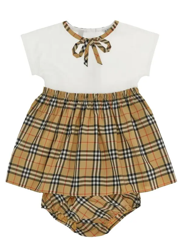 Burberry Deborah' Bloomer Dress + Short Set - Beige