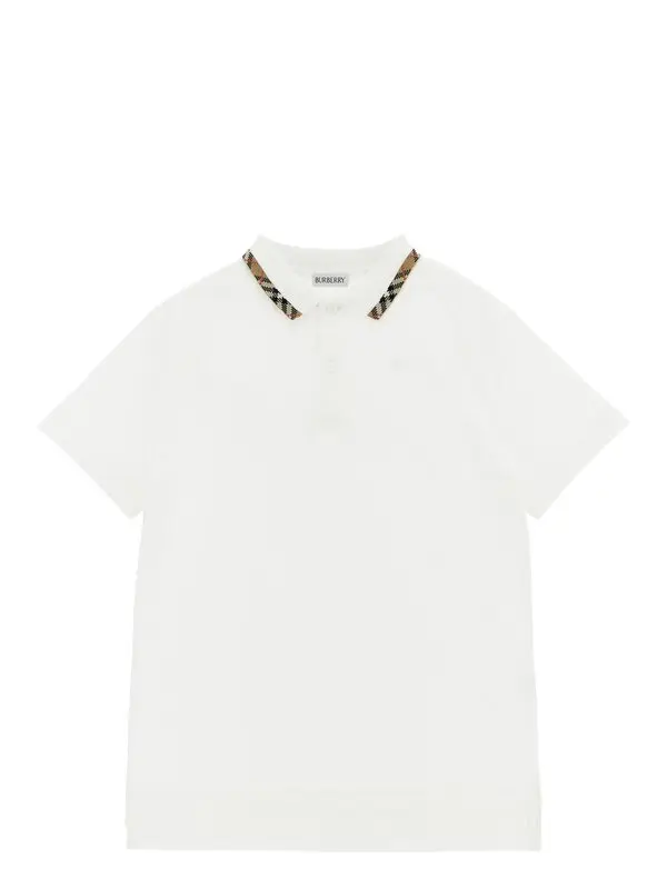 Burberry Johane' Polo Shirt - White