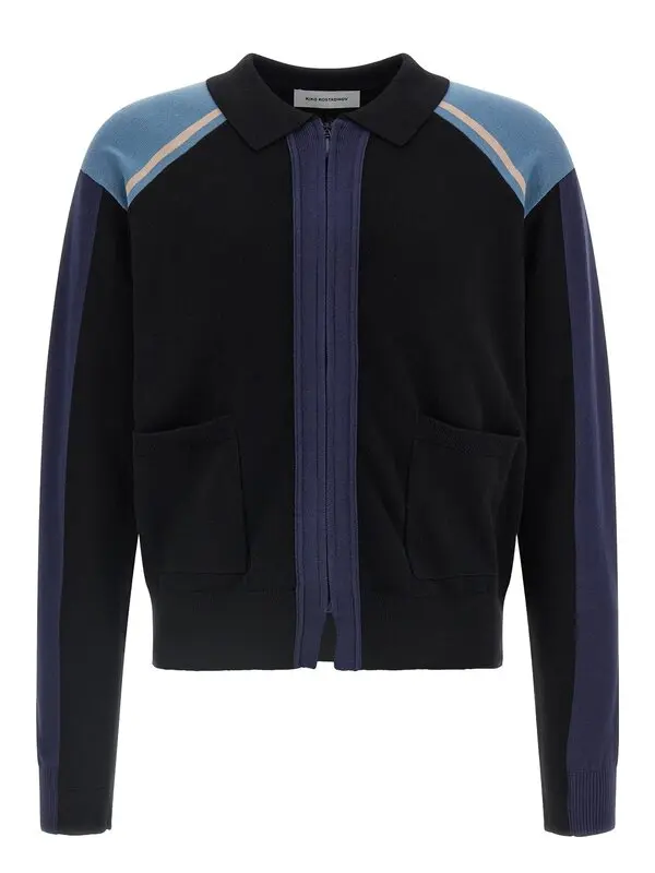 KIKO KOSTADINOV Munno Knit' Cardigan - Blue