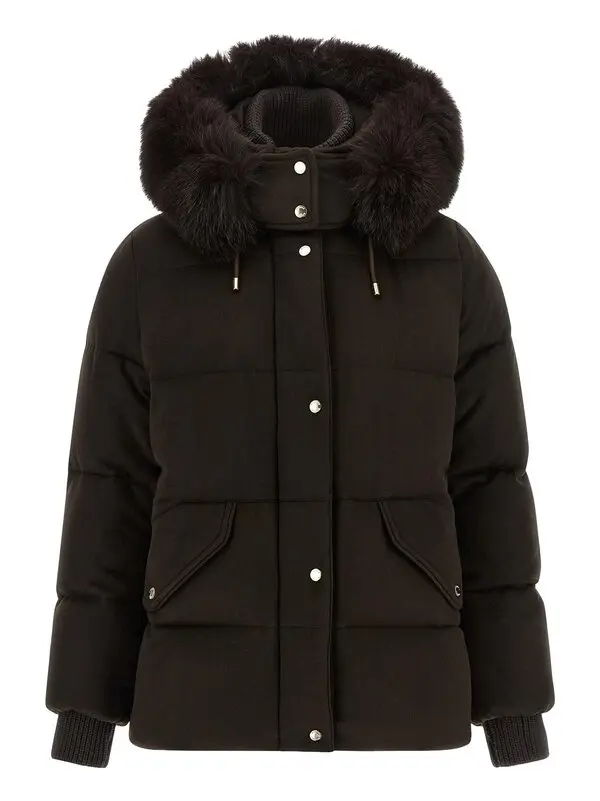 MOORER Attica' Down Jacket - Brown