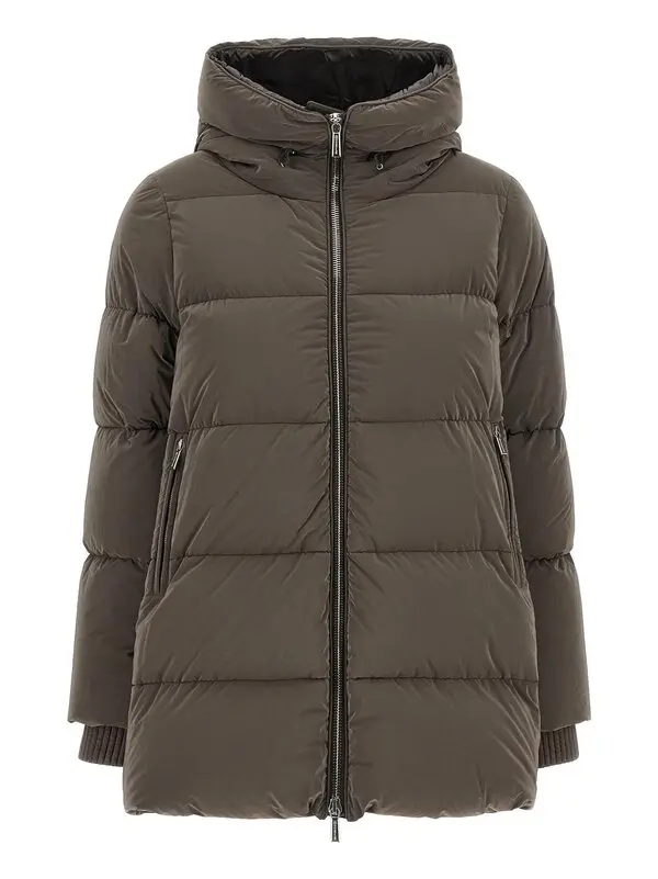 MOORER Carinzia' Down Jacket - Brown