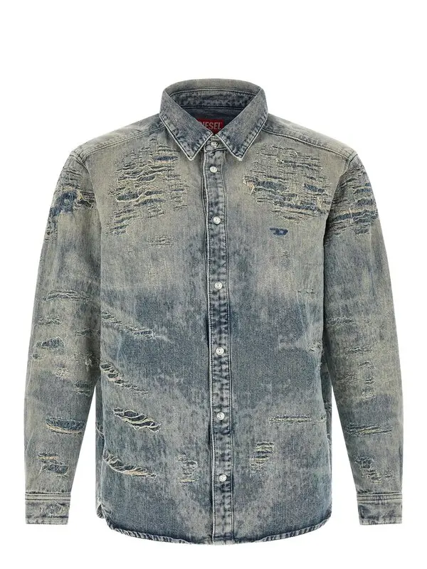 DIESEL® D-simply' Shirt - Blue