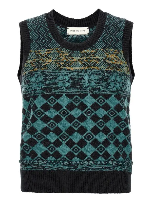 Dries Van Noten Mahoba' Vest - Multi