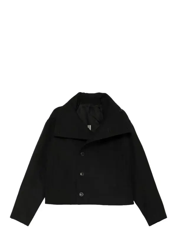 Rick Owens Biker Jumbo Stooges Jacket - Black