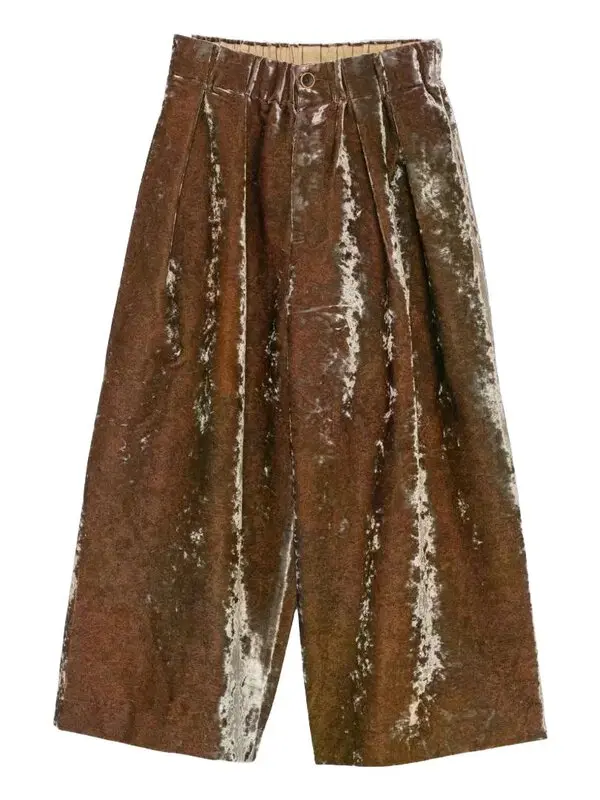 UMA WANG Poetic Pants - Brown